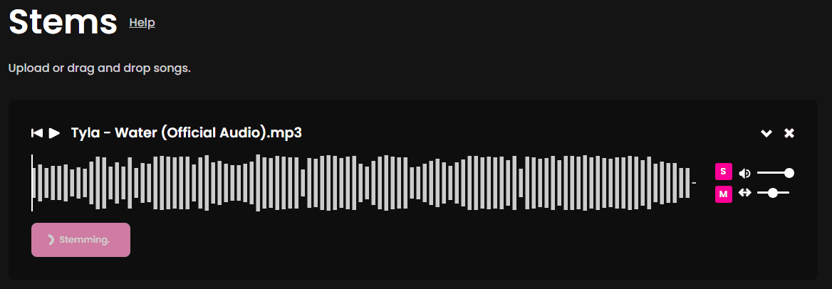 How to Create an Instrumental Version from a Song - Help - Fadr
