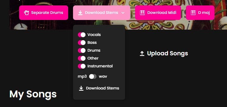Stems Guide - Help - Fadr